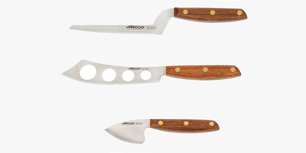 Arcos Nordika 3 Piece Cheese Knife Set – Knifewear - Handcrafted ...
