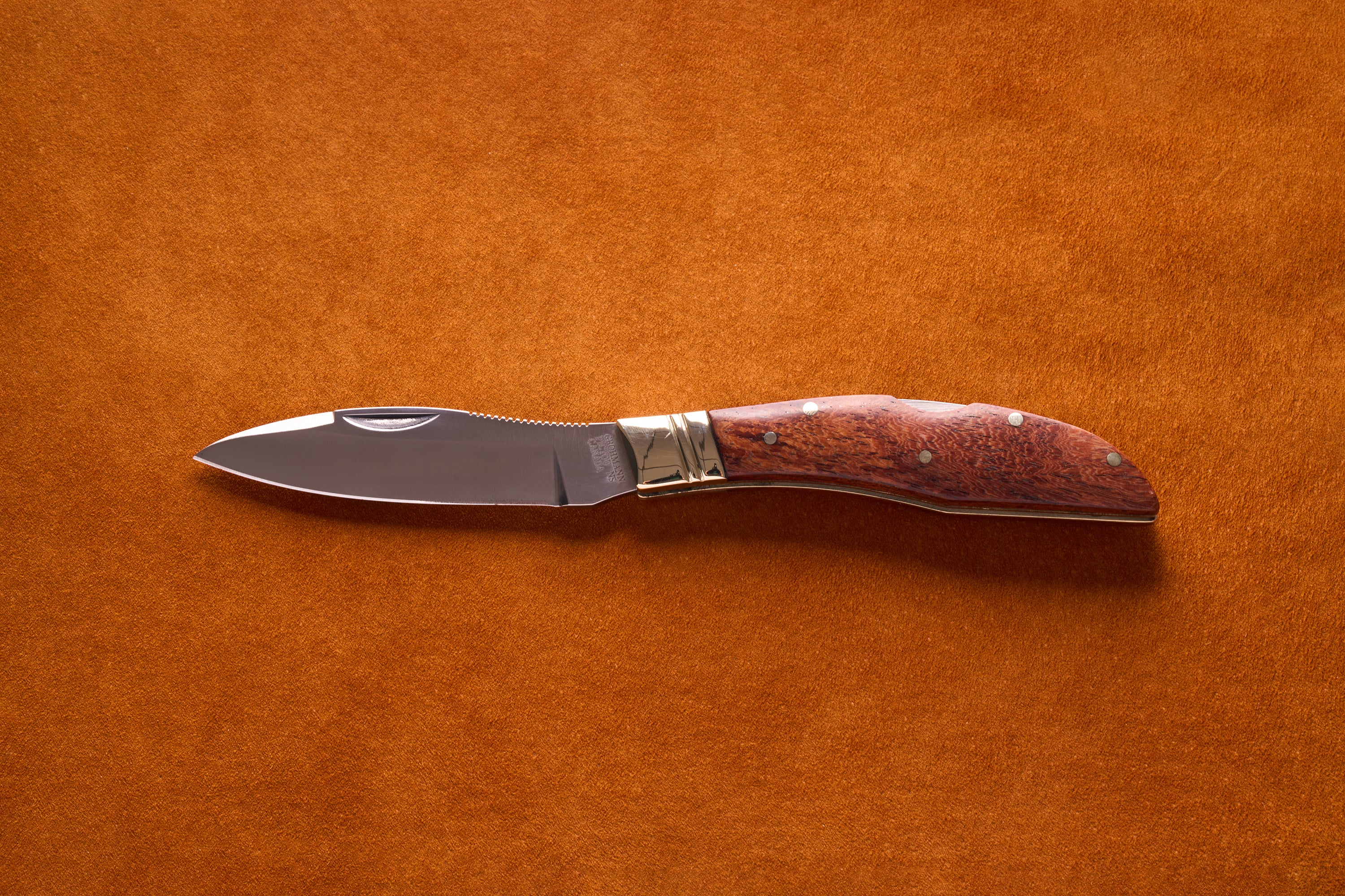 Grohmann Mini Russell Lockblade with Rosewood Handle, 4" – Knifewear ...