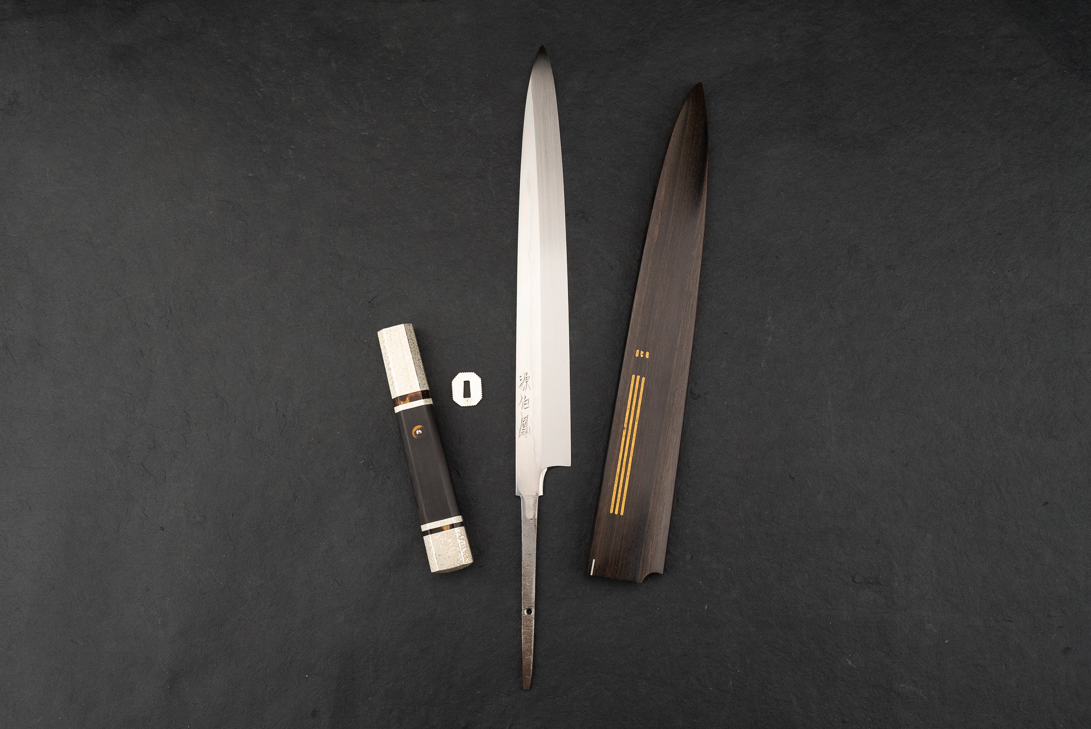 Minamoto Hakuho Genkai Masakuni Mizu Honyaki Yanagiba 270mm – Knifewear ...