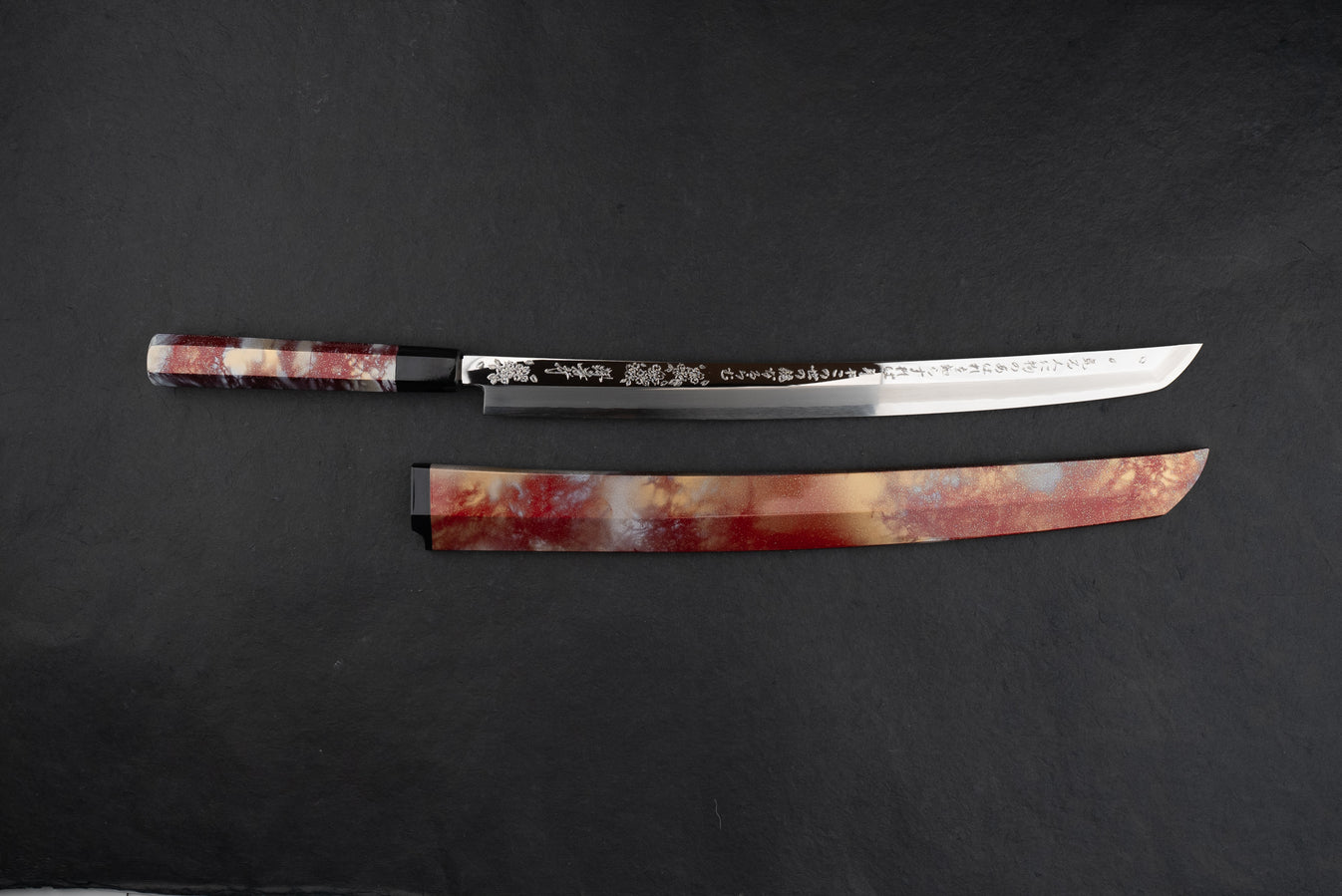 Sakai Takayuki Rinka Ginsan Sakimaru Takobiki 390mm – Knifewear ...