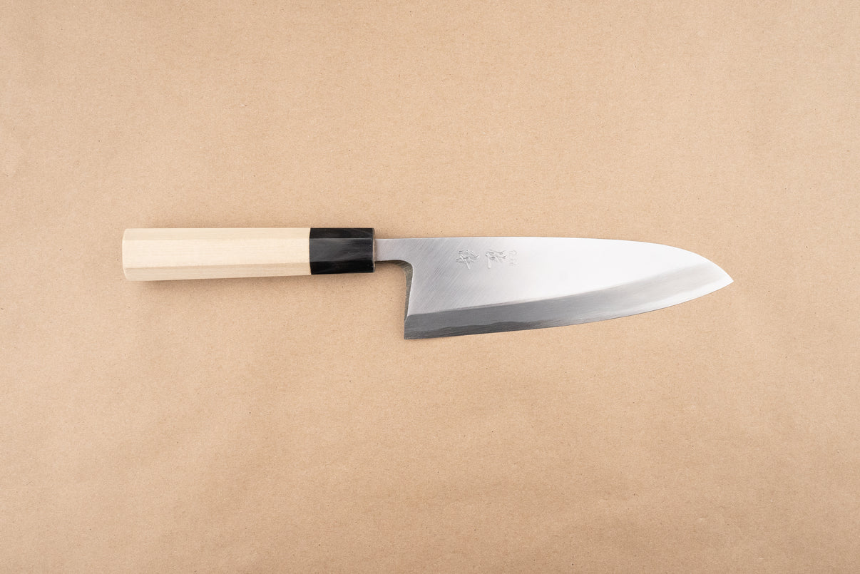 Touroku Sakai Shirogami Kasumi Deba 180mm – Knifewear - Handcrafted ...