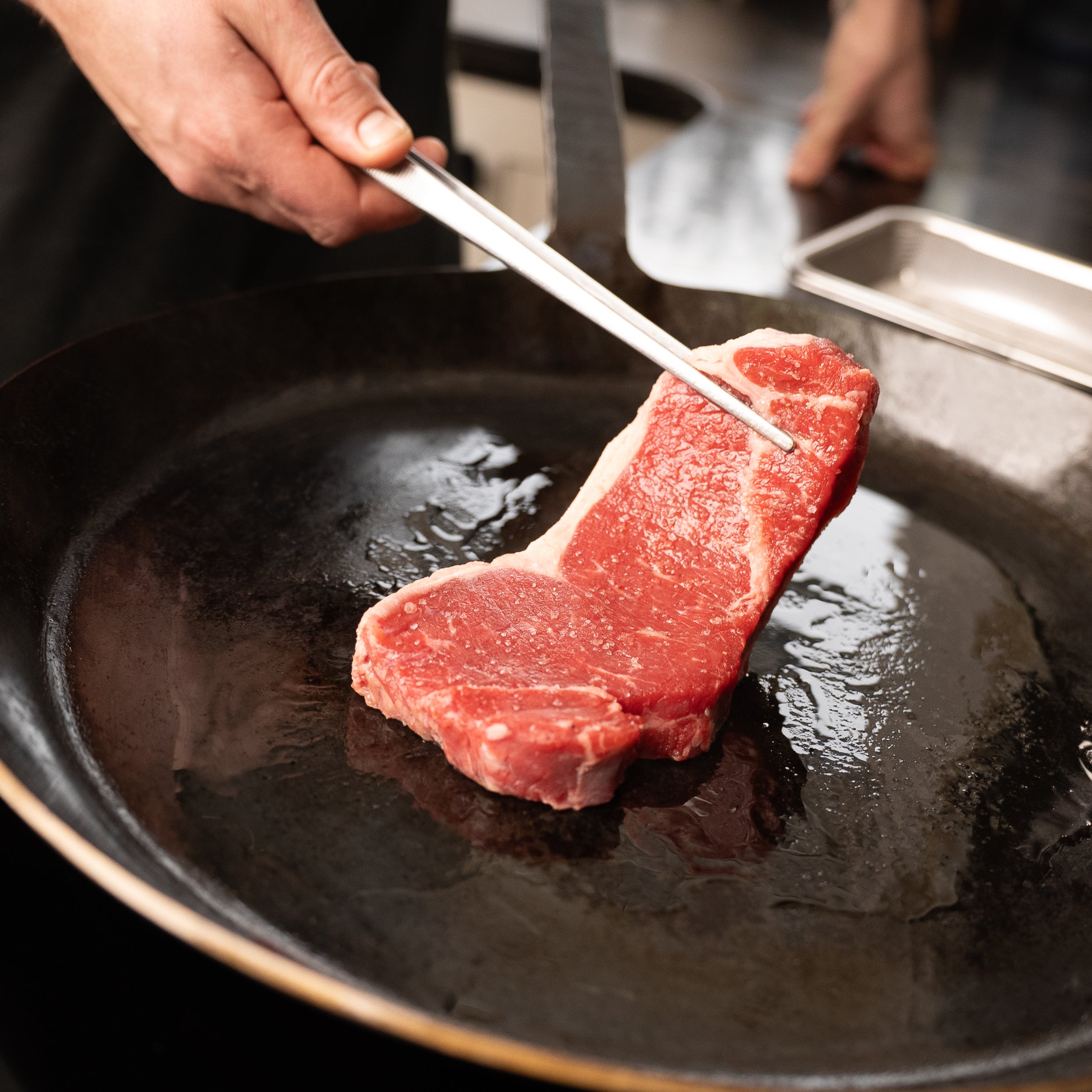 Turk Handforged Steel Frying Pan – Knifewear - Handcrafted Japanese ...