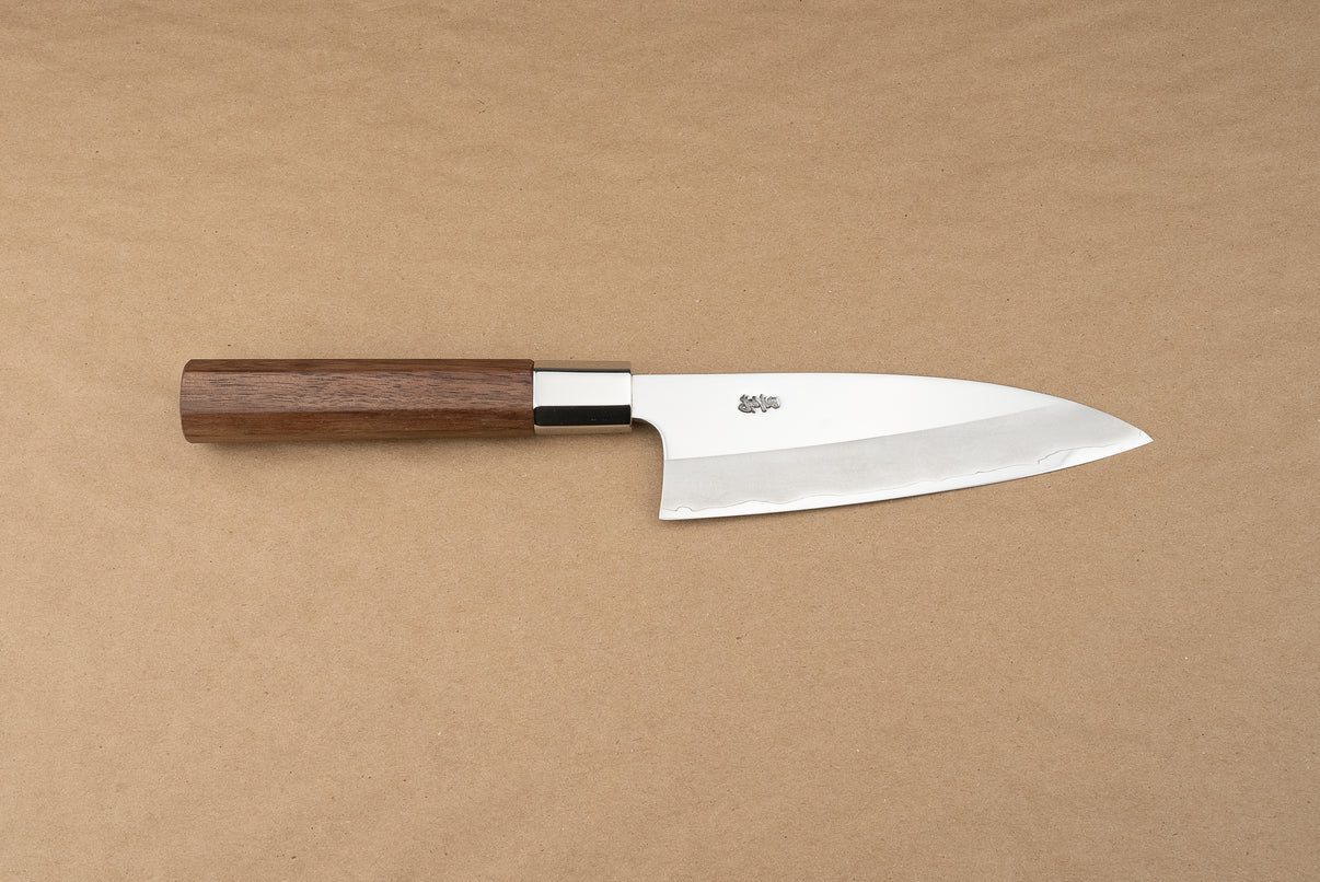 Kurotori Tanzo Ginsan Deba 150mm – Knifewear - Handcrafted Japanese ...