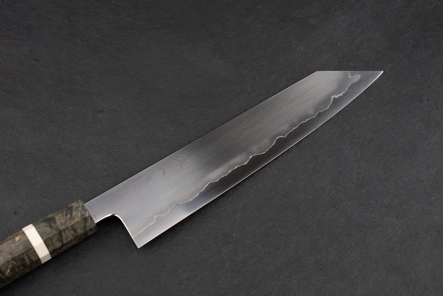 Tetsujin Hamono Ginsan Ukiba Kiritsuke Gyuto 240mm - Knifewear ...