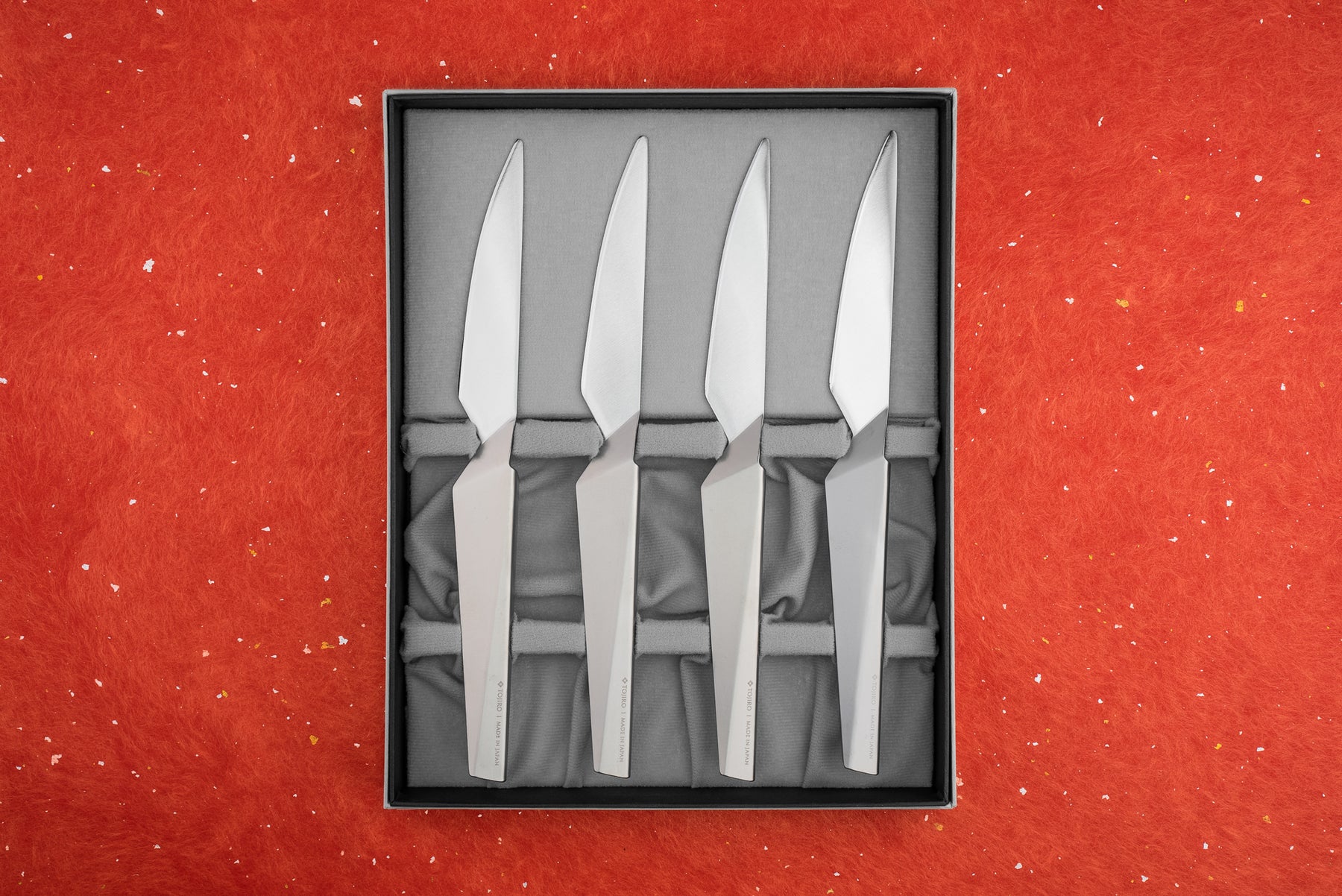 TOJIRO ORIGAMI Steak Knife Set - Knifewear - Handcrafted Japanese ...