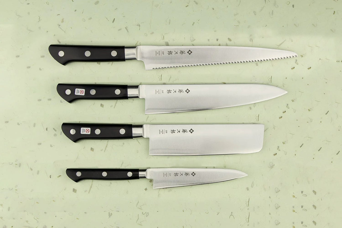 Tojiro Classic 4 piece knife set – Knifewear - Handcrafted Japanese ...