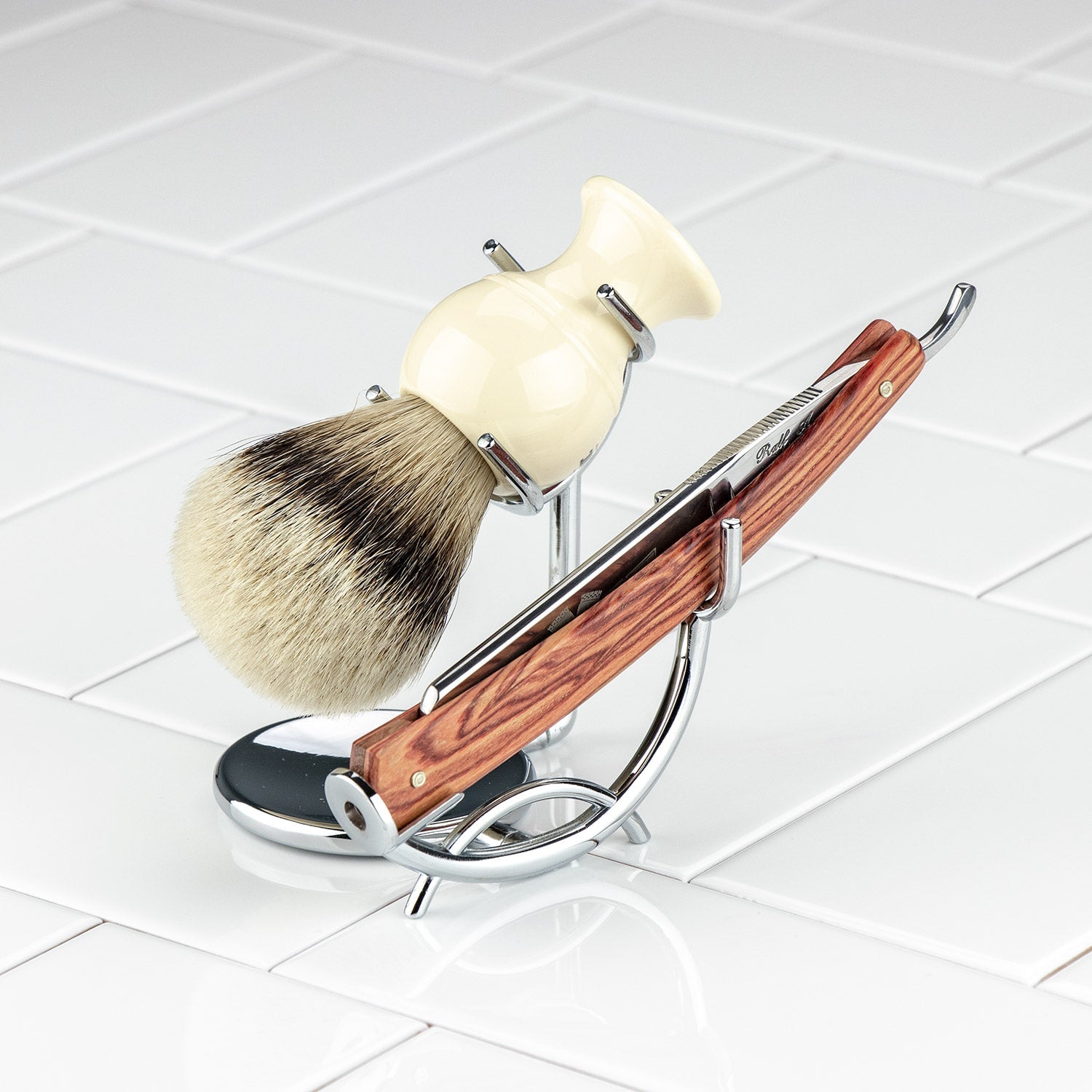 Kent of Inglewood Sidecar Brush and Razor Stand – Knifewear ...