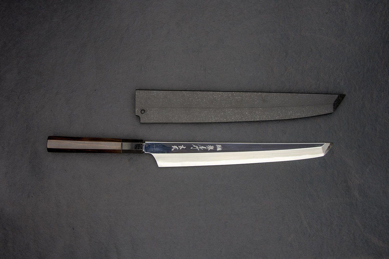 Sakai Takayuki Genbu by Itsuo Doi Sakimaru Yanagiba 300mm – Knifewear ...