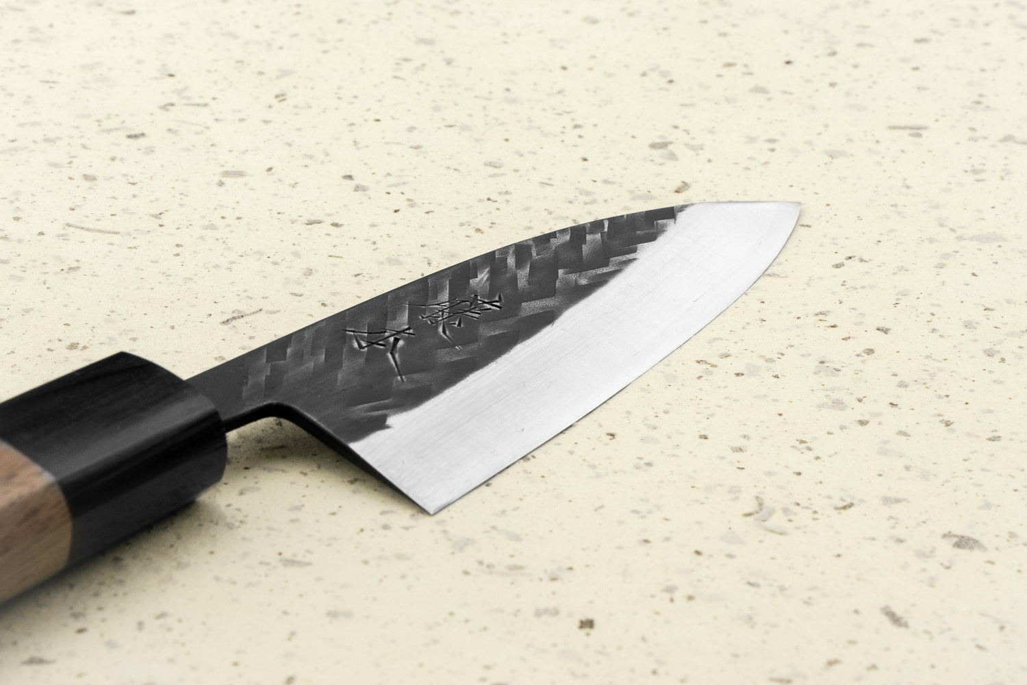 Fujimoto Hammer Tone SLD Deba 105mm - Knifewear - Handcrafted Japanese ...