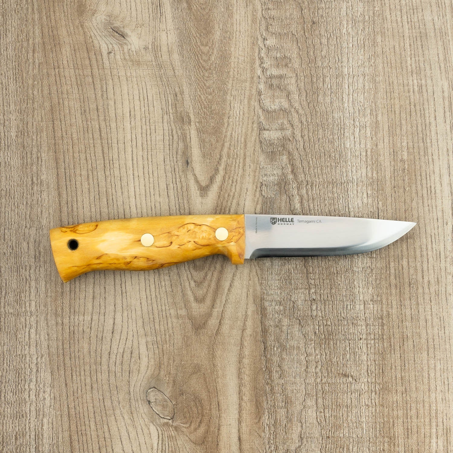 Helle Knives Temagami 110mm Hunting Knife Designed by Les Stroud ...