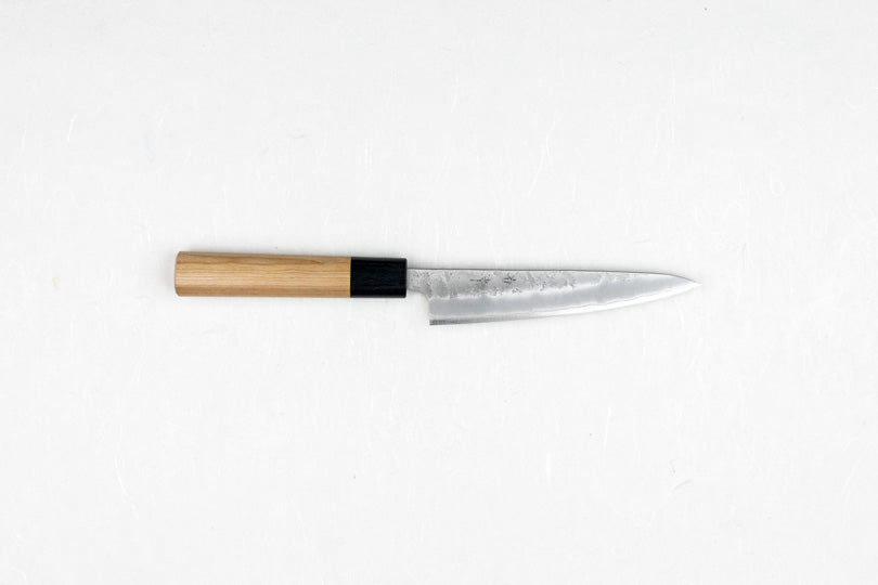 Haruyuki Kokuto Petty 135mm - Knifewear - Handcrafted Japanese Kitchen ...