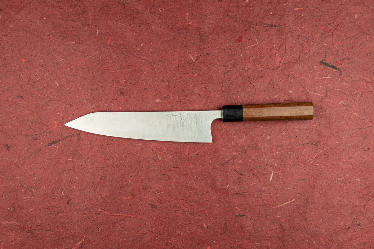 Shibata Koutetsu Type 3 AS Migaki Gyuto 210mm – Knifewear - Handcrafted ...