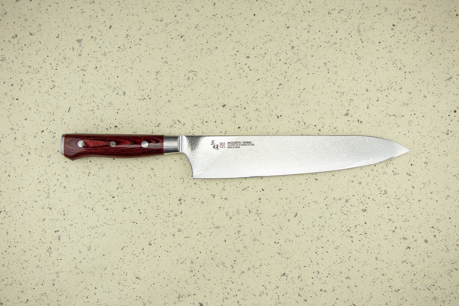 Mcusta Zanmai Classic Pro Damascus Flame Gyuto 240mm - Knifewear - Handcrafted Japanese Kitchen ...