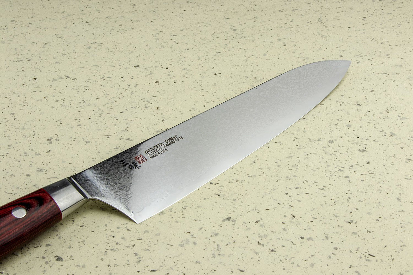Mcusta Zanmai Classic Pro Damascus Flame Gyuto 240mm - Knifewear - Handcrafted Japanese Kitchen ...