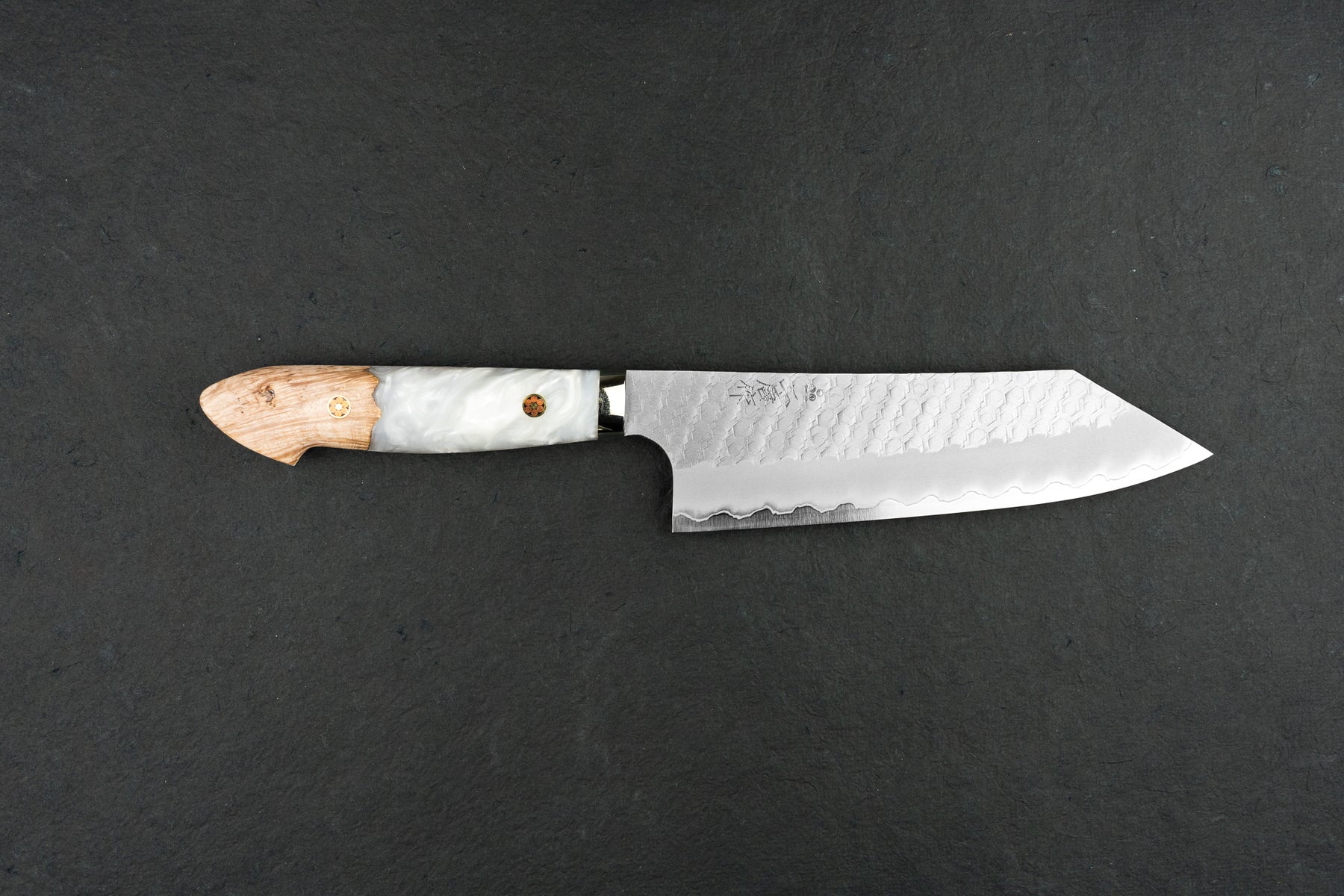 Nigara SG2 Migaki Tsuchime Western Bunka 180mm - Knifewear ...